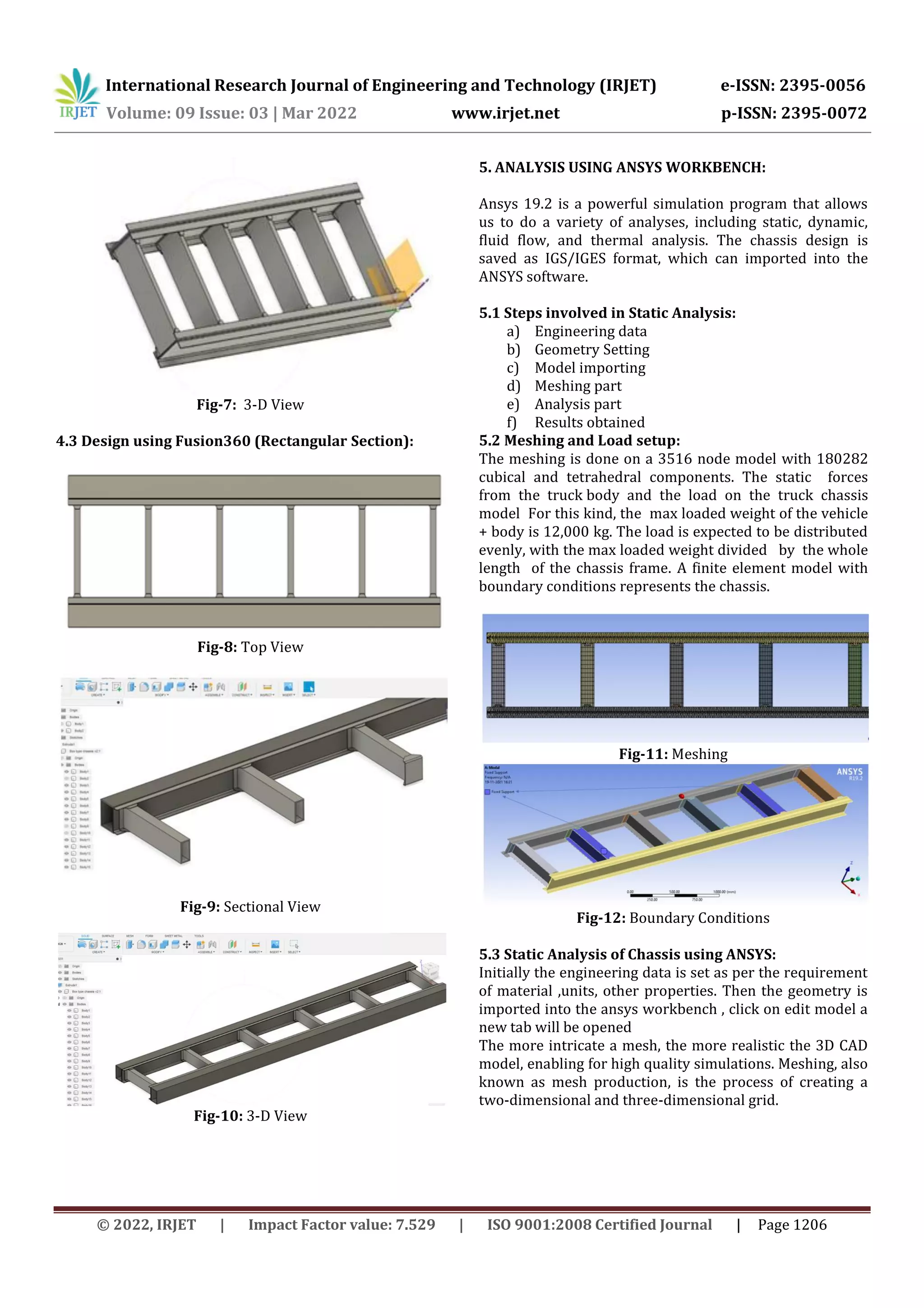 Design and Static Analysis of Heavy Vehicle Chassis with Different ...