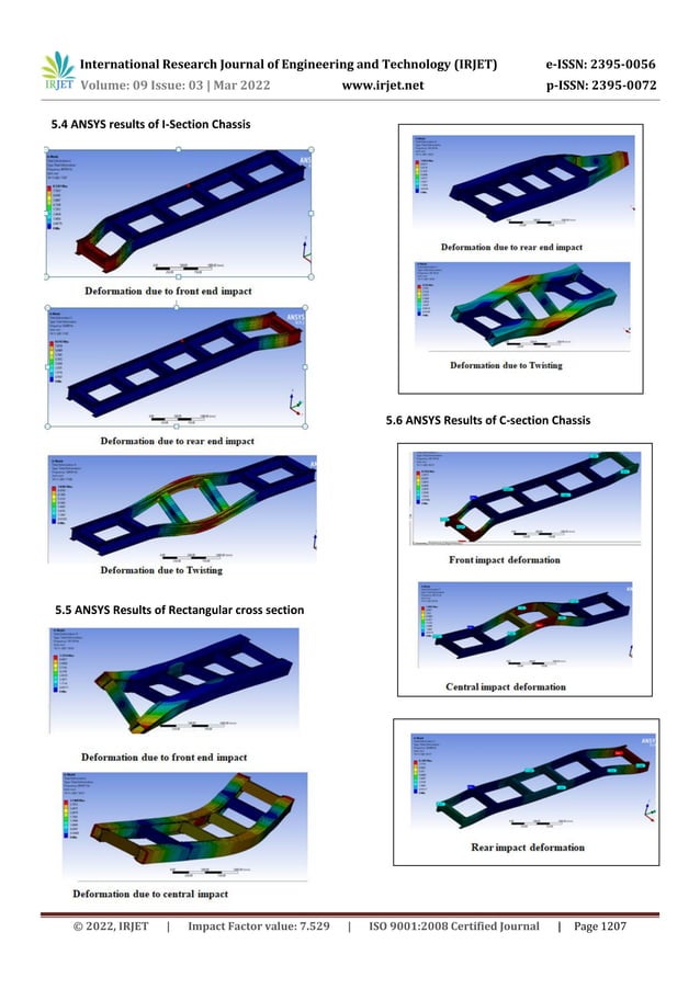 Design and Static Analysis of Heavy Vehicle Chassis with Different Alloy Materials at Different ...