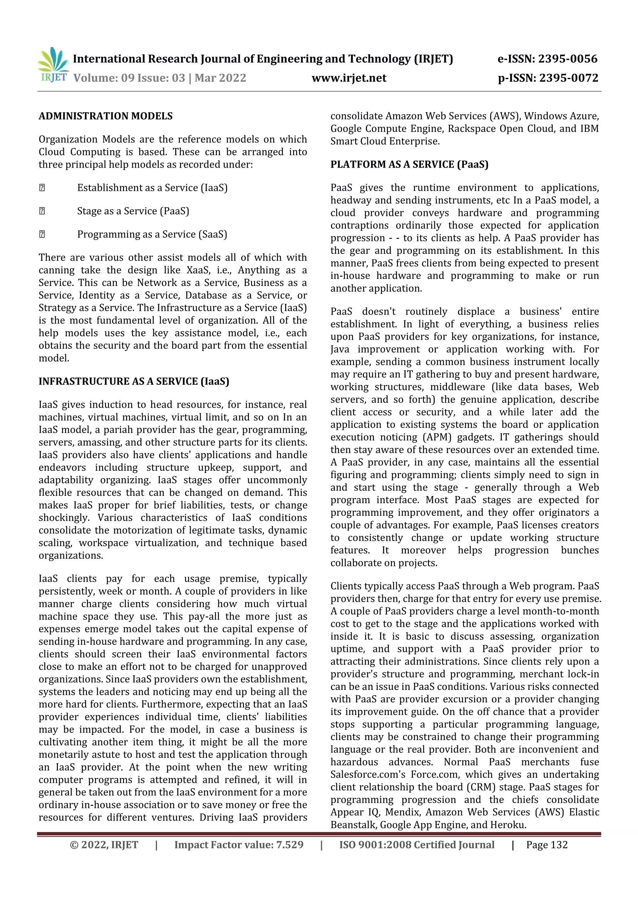 A New Approach For Security In Cloud Data Storage For Iot Applications Using Hybrid Cryptography