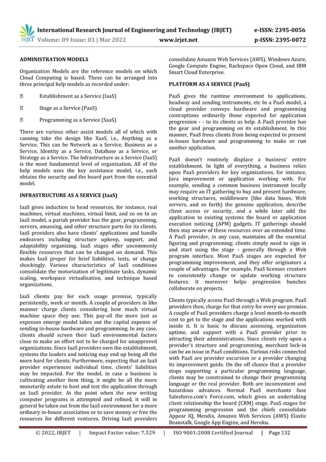 A NEW APPROACH FOR SECURITY IN CLOUD DATA STORAGE FOR IOT APPLICATIONS ...