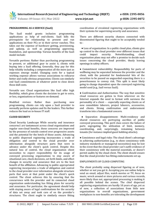 A NEW APPROACH FOR SECURITY IN CLOUD DATA STORAGE FOR IOT APPLICATIONS ...