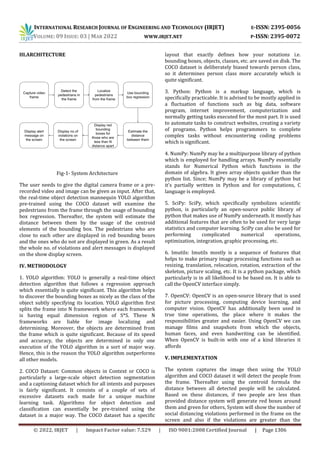 SOCIAL DISTANCING DETECTION | PDF | Computing | Technology & Computing