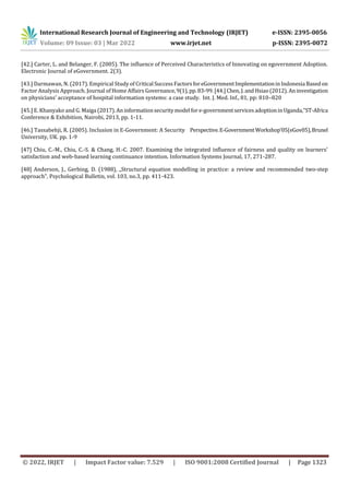 FACTORS AFFECTING E-GOVERNMENT ADOPTION IN THE DEMOCRATIC REPUBLIC OF CONGO | PDF