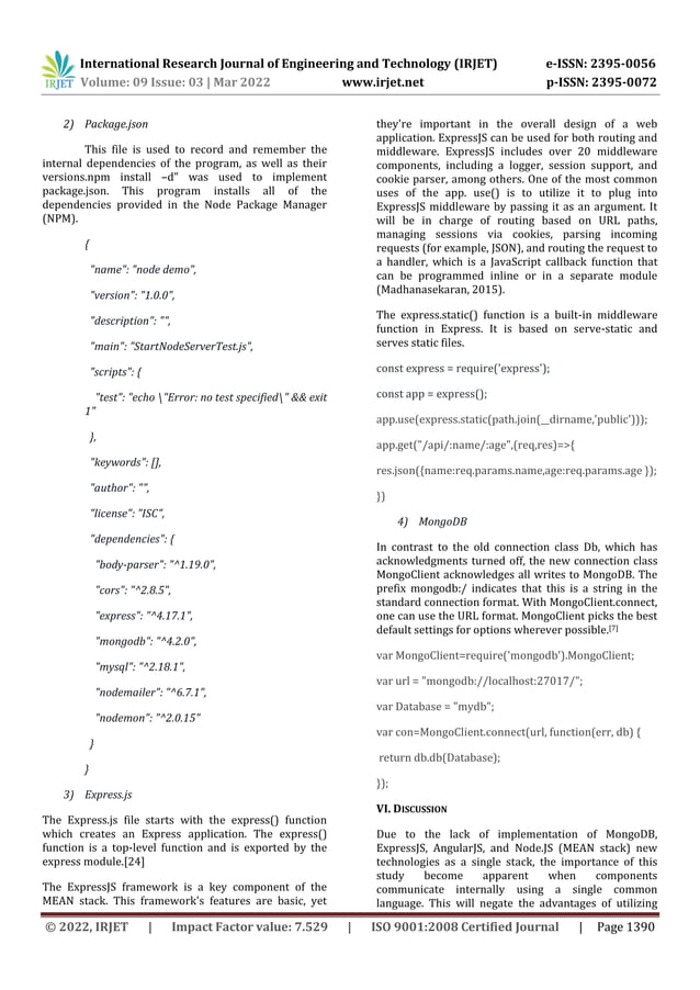 Transforming Inventory Management System using MEAN Stack | PDF