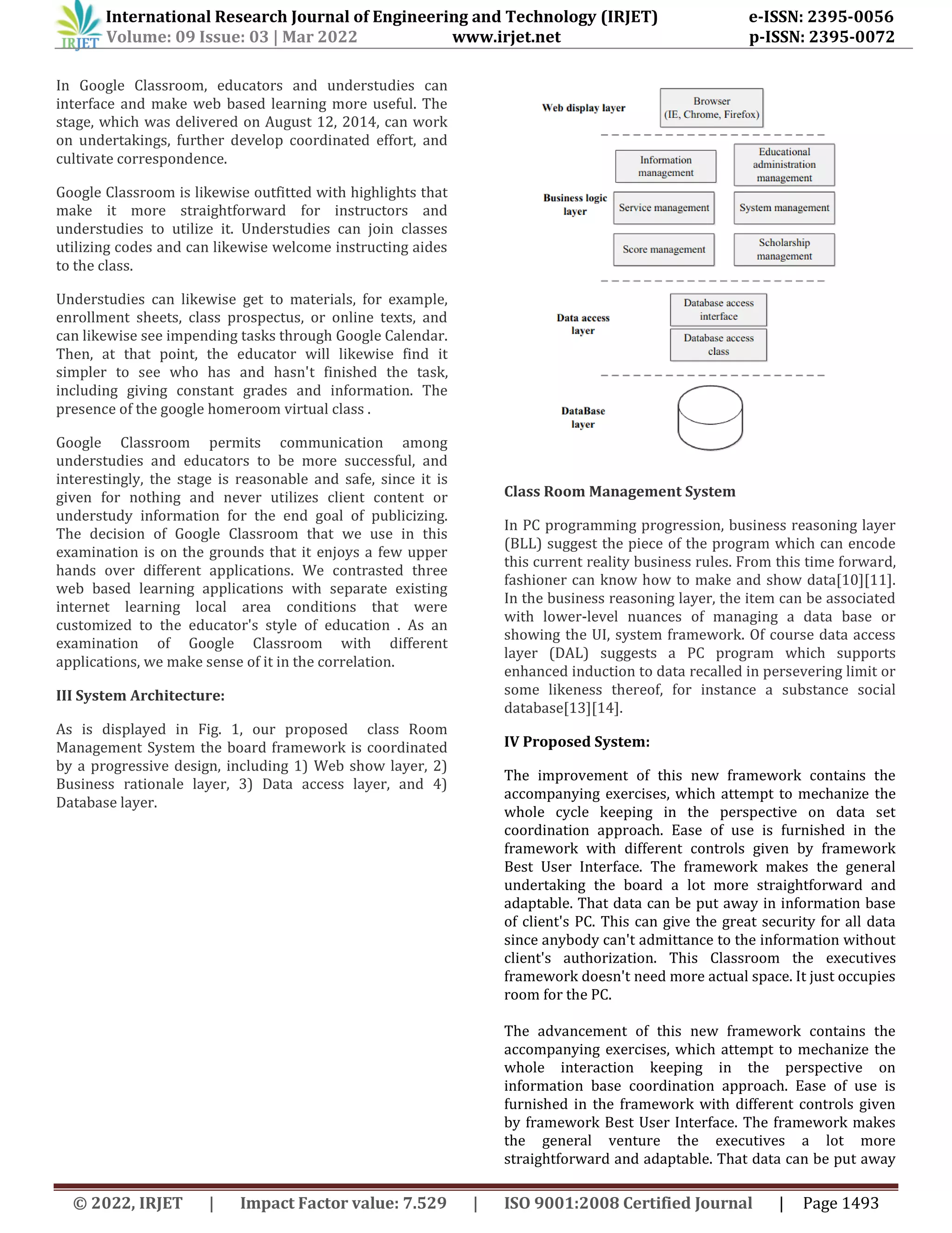 CLASS ROOM MANAGEMENT SYSTEM | PDF