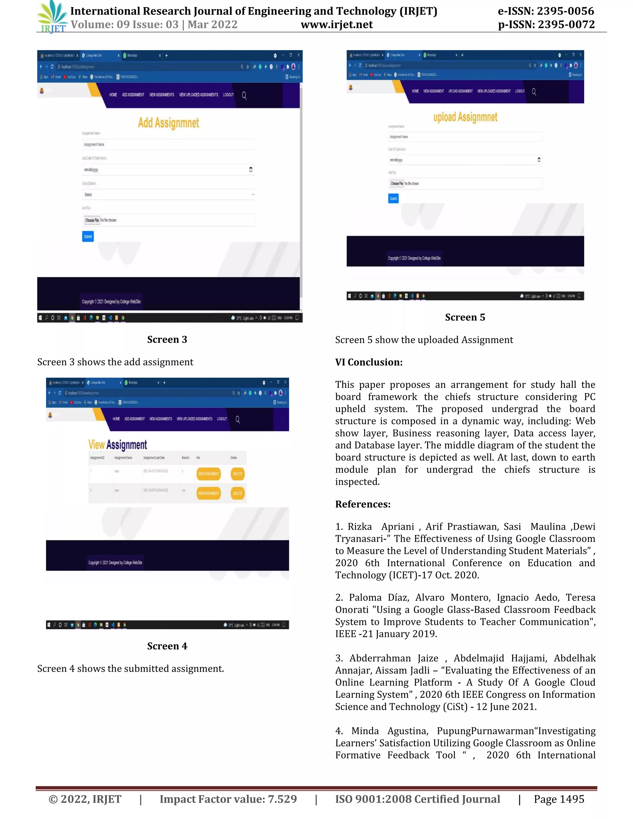CLASS ROOM MANAGEMENT SYSTEM | PDF