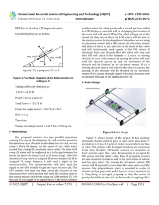 Design and Development of Device Used for Detection of Cracks on Railway Tracks | PDF