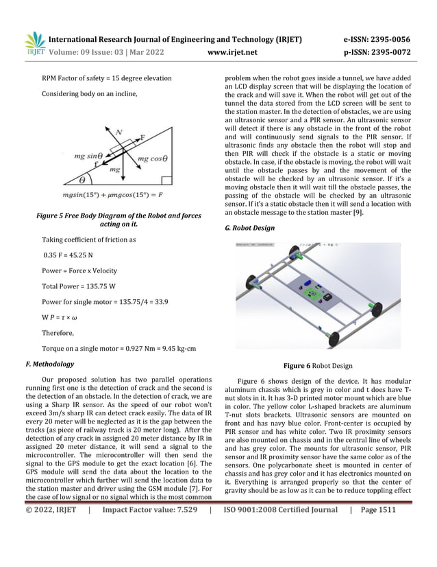 Design and Development of Device Used for Detection of Cracks on Railway Tracks | PDF