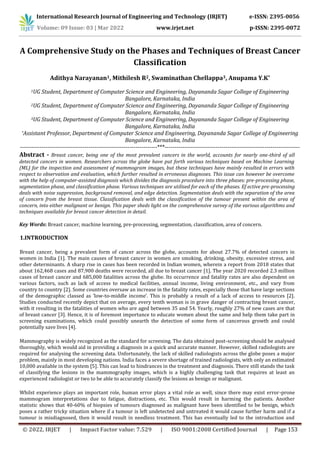 A Comprehensive Study on the Phases and Techniques of Breast Cancer ...