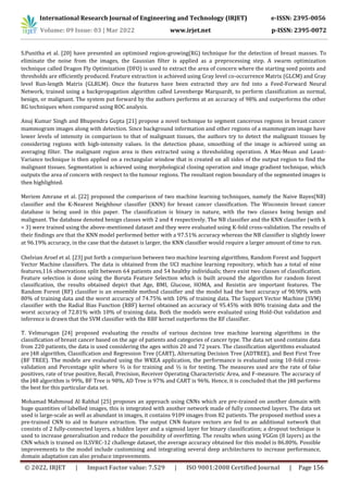 A Comprehensive Study on the Phases and Techniques of Breast Cancer ...