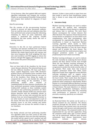 Heart Disease Prediction using Machine Learning Algorithms | PDF