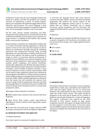 Speech To Speech Translation | PDF