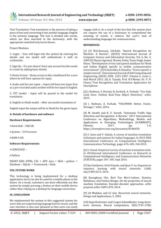 Speech To Speech Translation | PDF