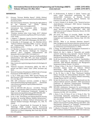 A Survey on the Placement of Virtual Security Network Functions in Softwarised Networks | PDF ...