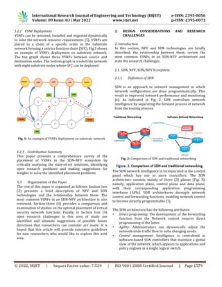 A Survey on the Placement of Virtual Security Network Functions in Softwarised Networks | PDF ...