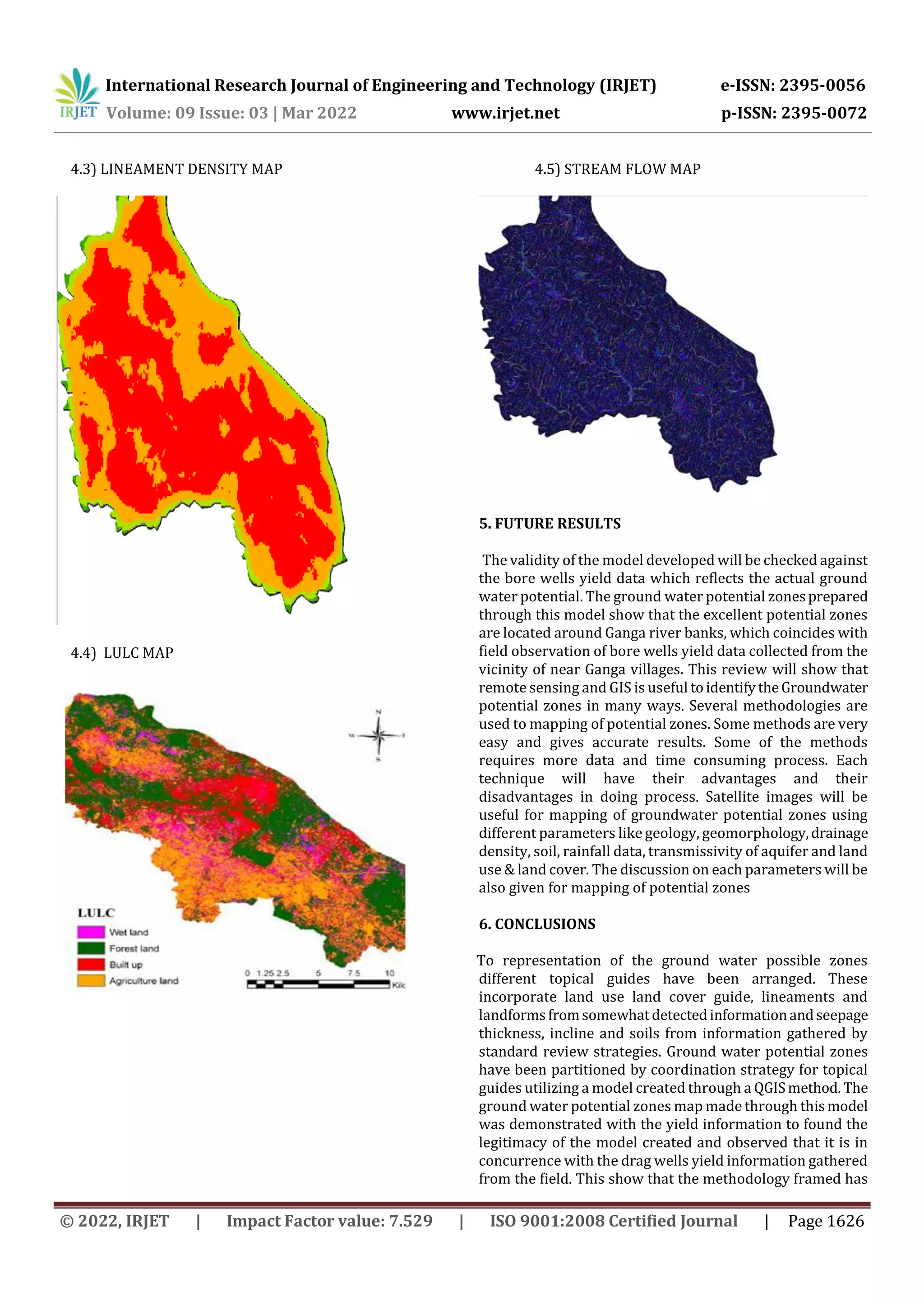 Demarcation of Ground Water Potential Zone of Kanpur City | PDF