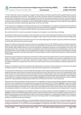 Identifying Malicious Reviews Using NLP and Bayesian Technique on Ecommerce Historical Data | PDF