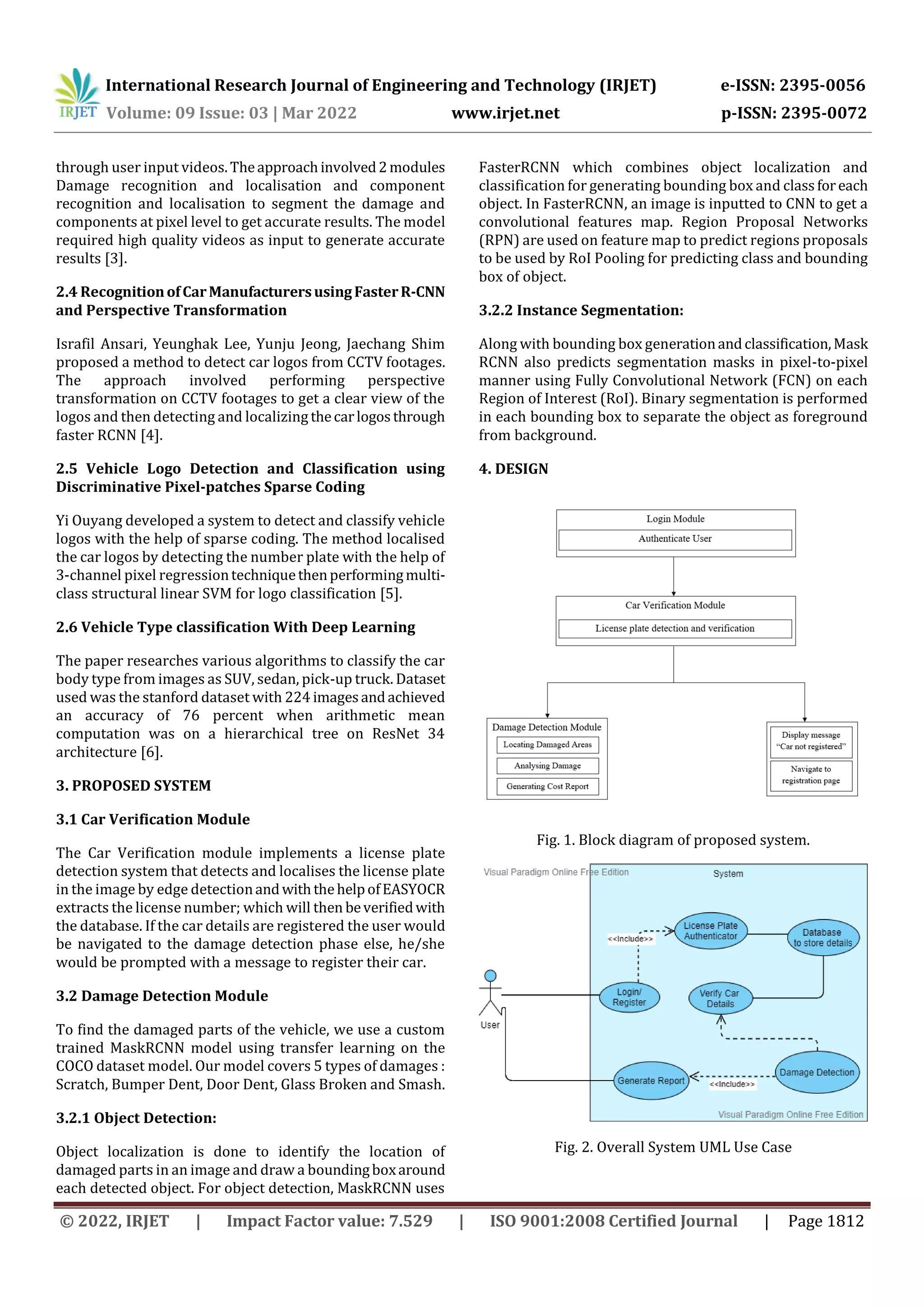 Car Damage Assessment to Automate Insurance Claim | PDF