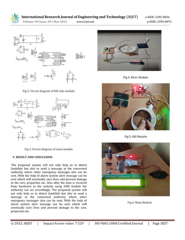 IOT BASED LANDSLIDE DETECTION | PDF | Internet | Computing