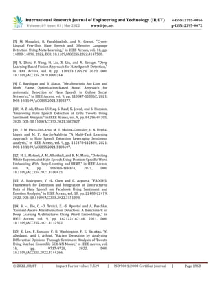 An Analytical Survey on Hate Speech Recognition through NLP and Deep Learning | PDF