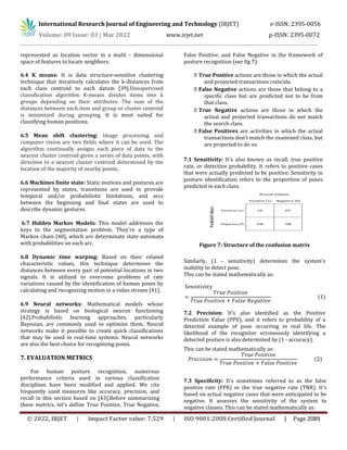A SURVEY ON HUMAN POSE ESTIMATION AND CLASSIFICATION | PDF