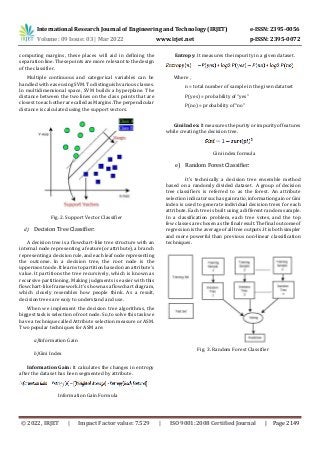 Disease Prediction System using Machine Learning | PDF