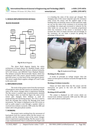 GESTURE-BASED SMART HAND GLOVES FOR DISABLED PERSONS | PDF