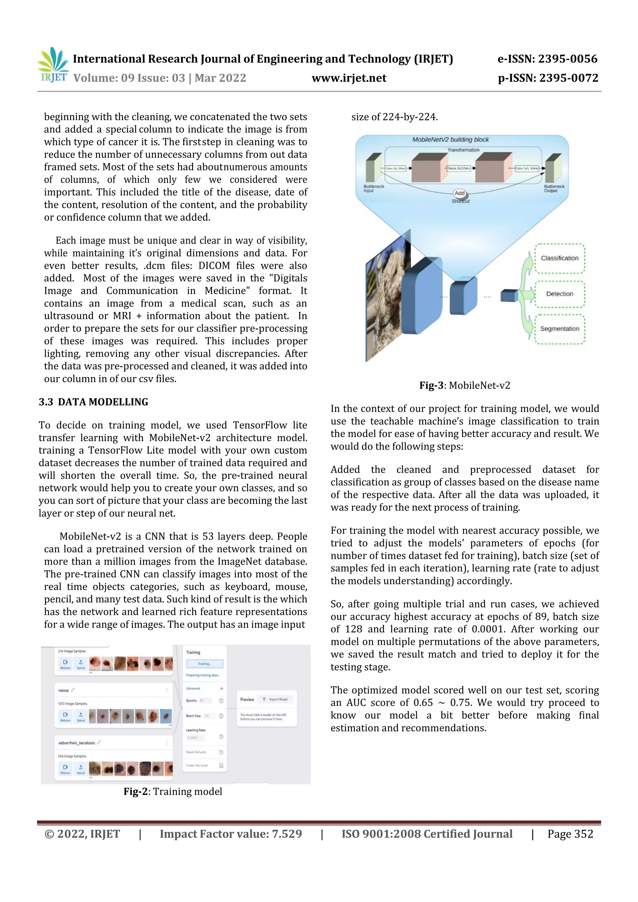 Skin Cancer Detection Application | PDF
