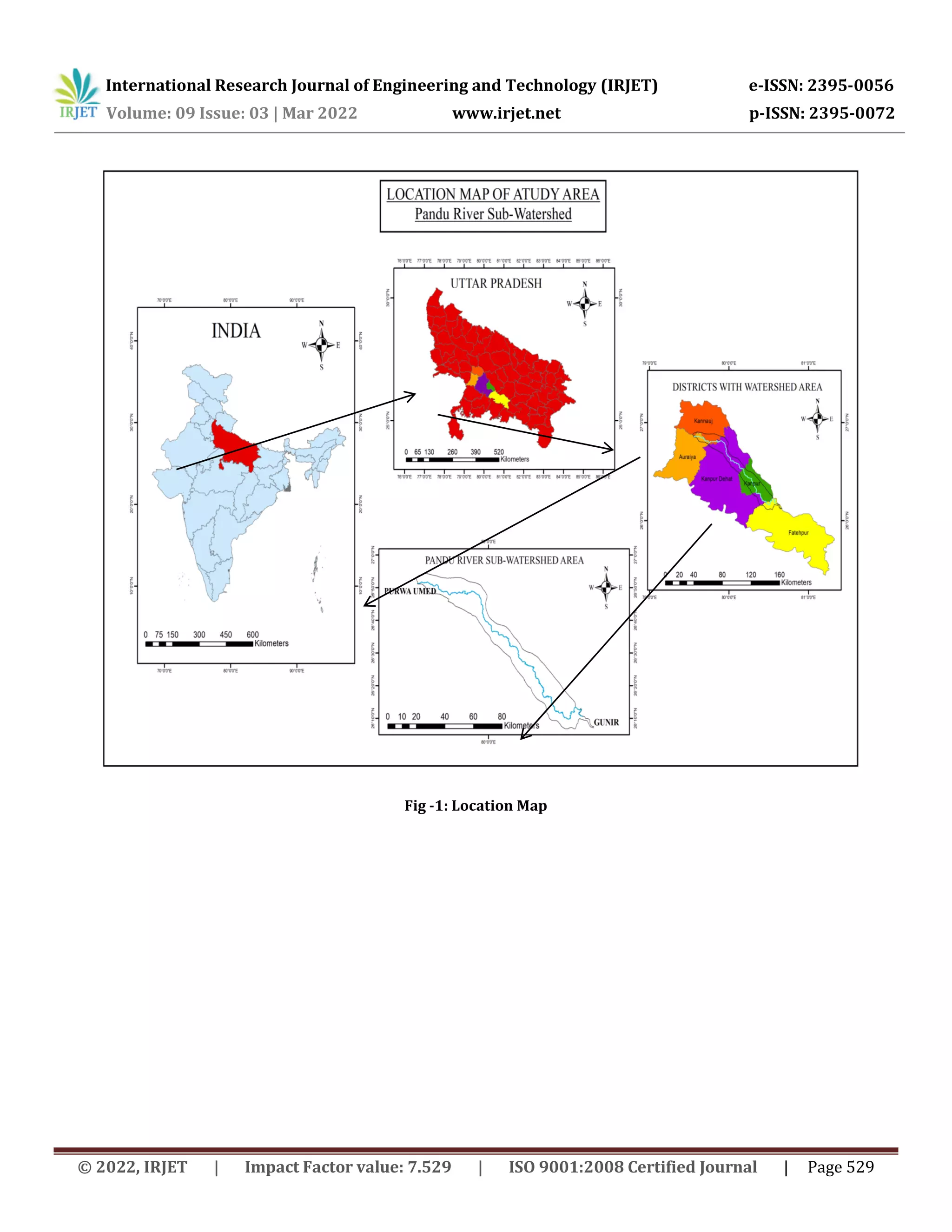 MONITORING OF WETLANDS IN PANDU RIVER SUBWATERSHED UTTAR PRADESH USING ...