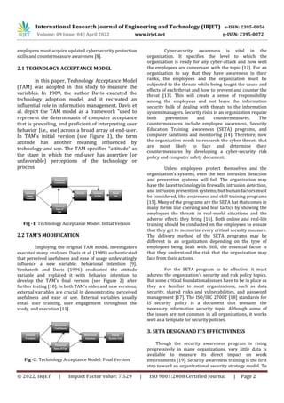An Effective Cybersecurity Awareness Training Model: First Defense of ...