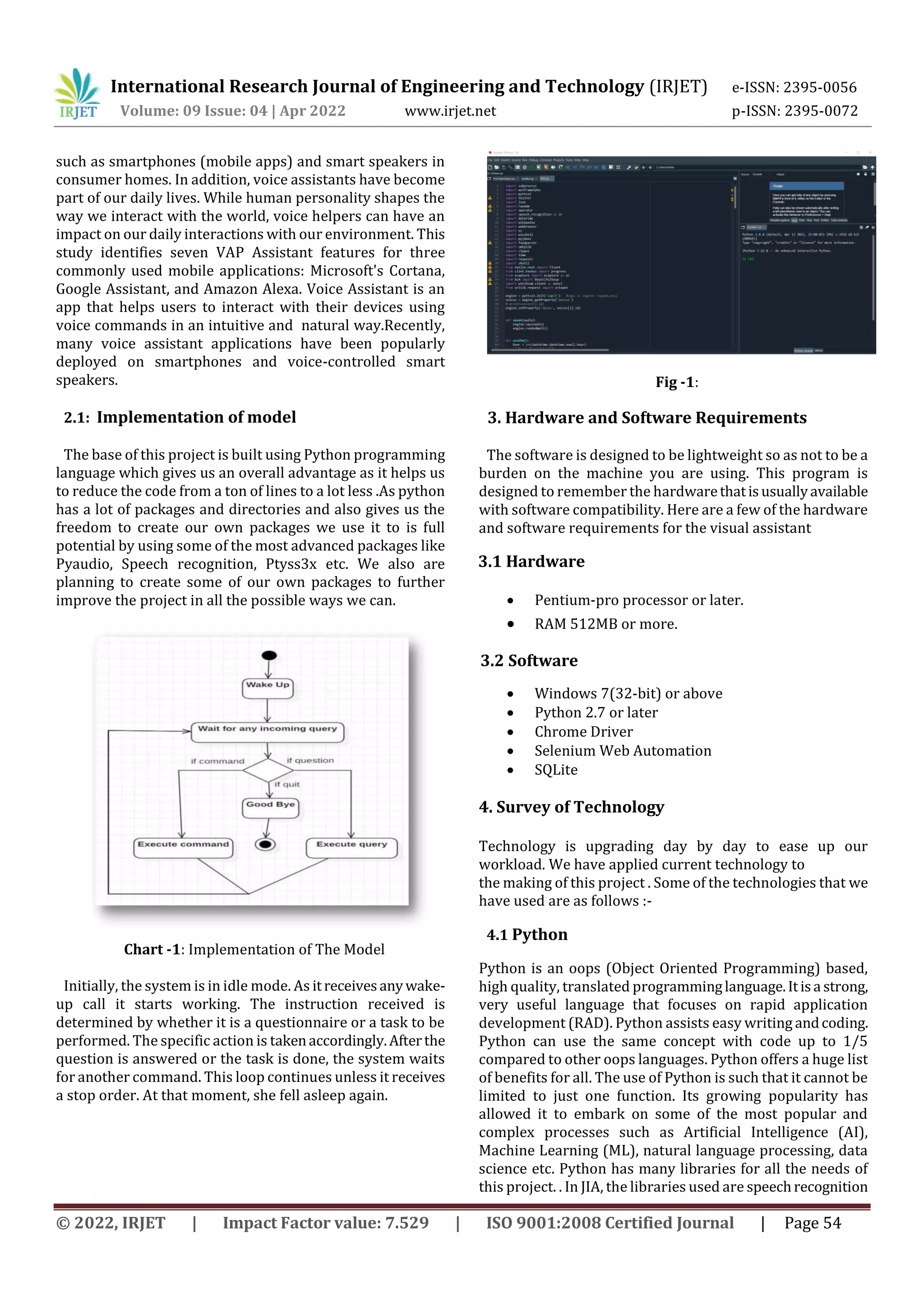 Virtual Personal Assistant | PDF
