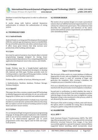 Fingerprint Based Voting | PDF