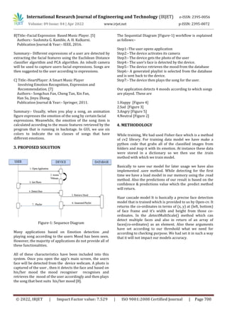 Moodify – Music Player Based on Mood | PDF