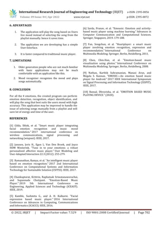 Moodify – Music Player Based on Mood | PDF