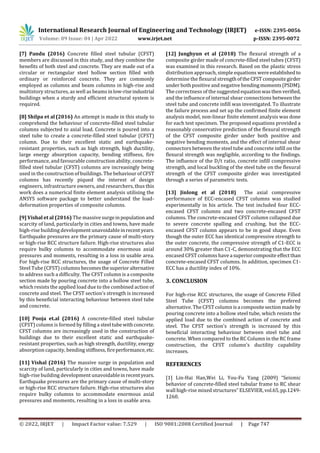 Comparative Study on CFST and RC Column in the RC Frame Structure: A ...