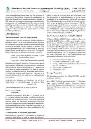 Oilfield Modeling and Optimization of a Mature Field using Integrated ...