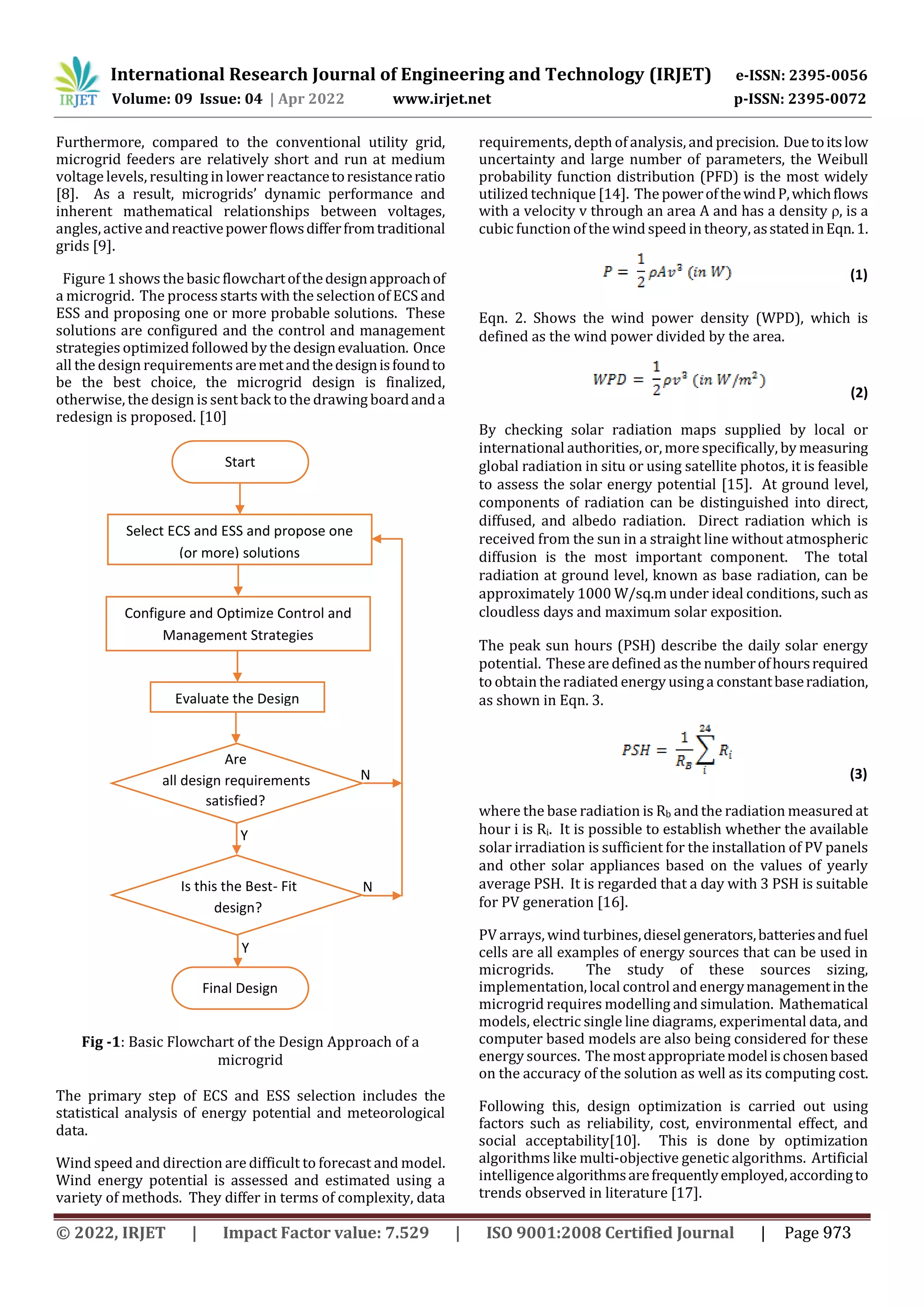 Design and Control Issues of Microgrids : A Survey | PDF | Internet of Things | Internet