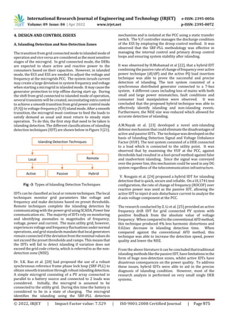 Design and Control Issues of Microgrids : A Survey | PDF | Internet of Things | Internet
