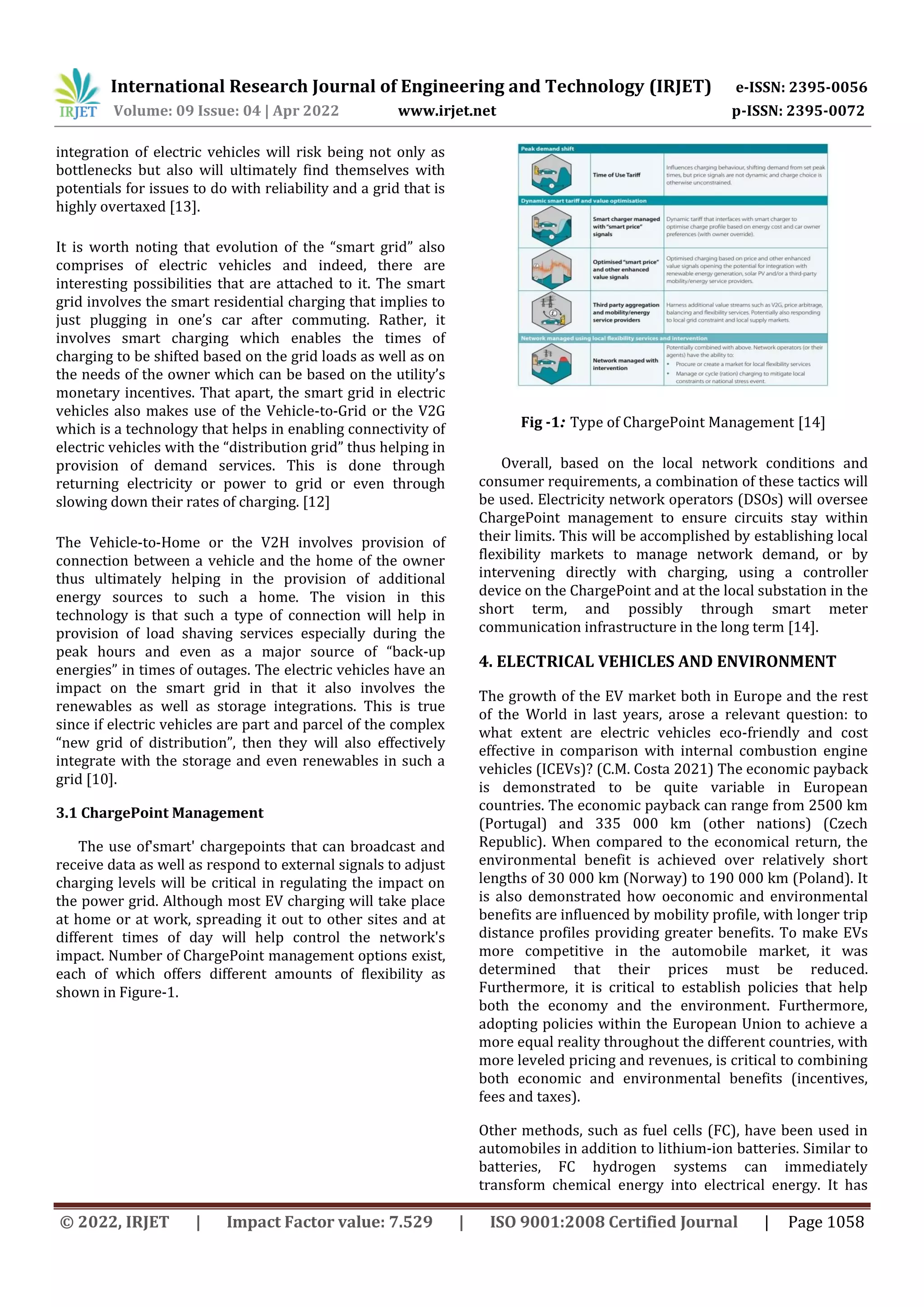 Electric Vehicles in Smart Grid | PDF