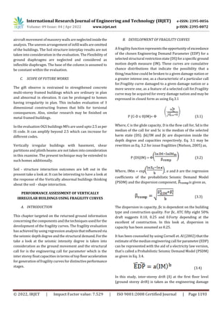 SEISMIC RISK ASSESSMENT OF RC FRAMED VERTICALLY IRREGULAR BUILDINGS | PDF