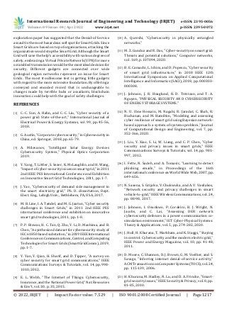 Cyber Security Issues in Smart Grids | PDF