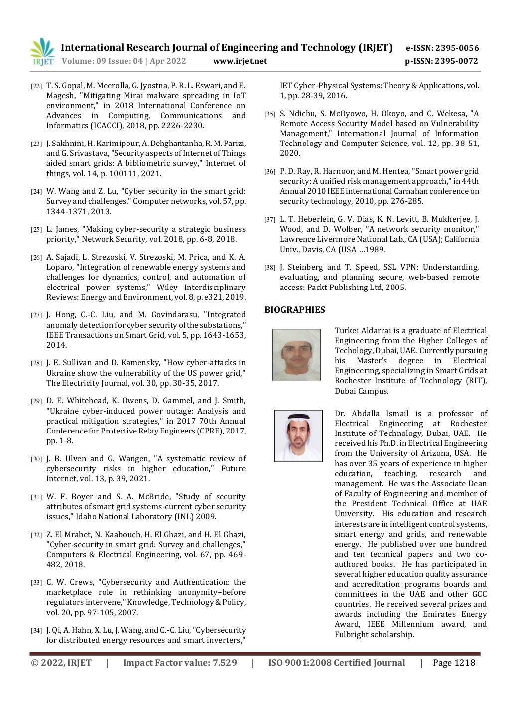 Cyber Security Issues In Smart Grids Pdf