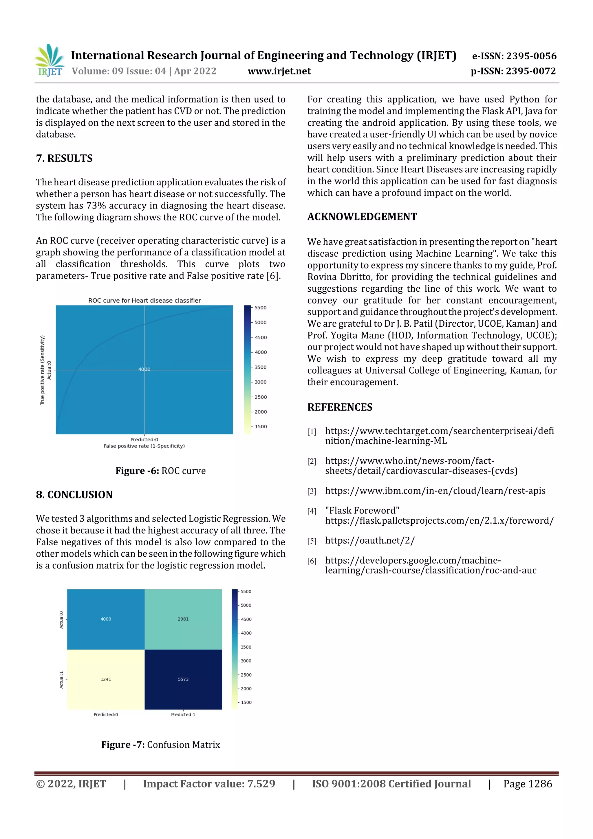 Heart Disease Prediction using Machine Learning | PDF