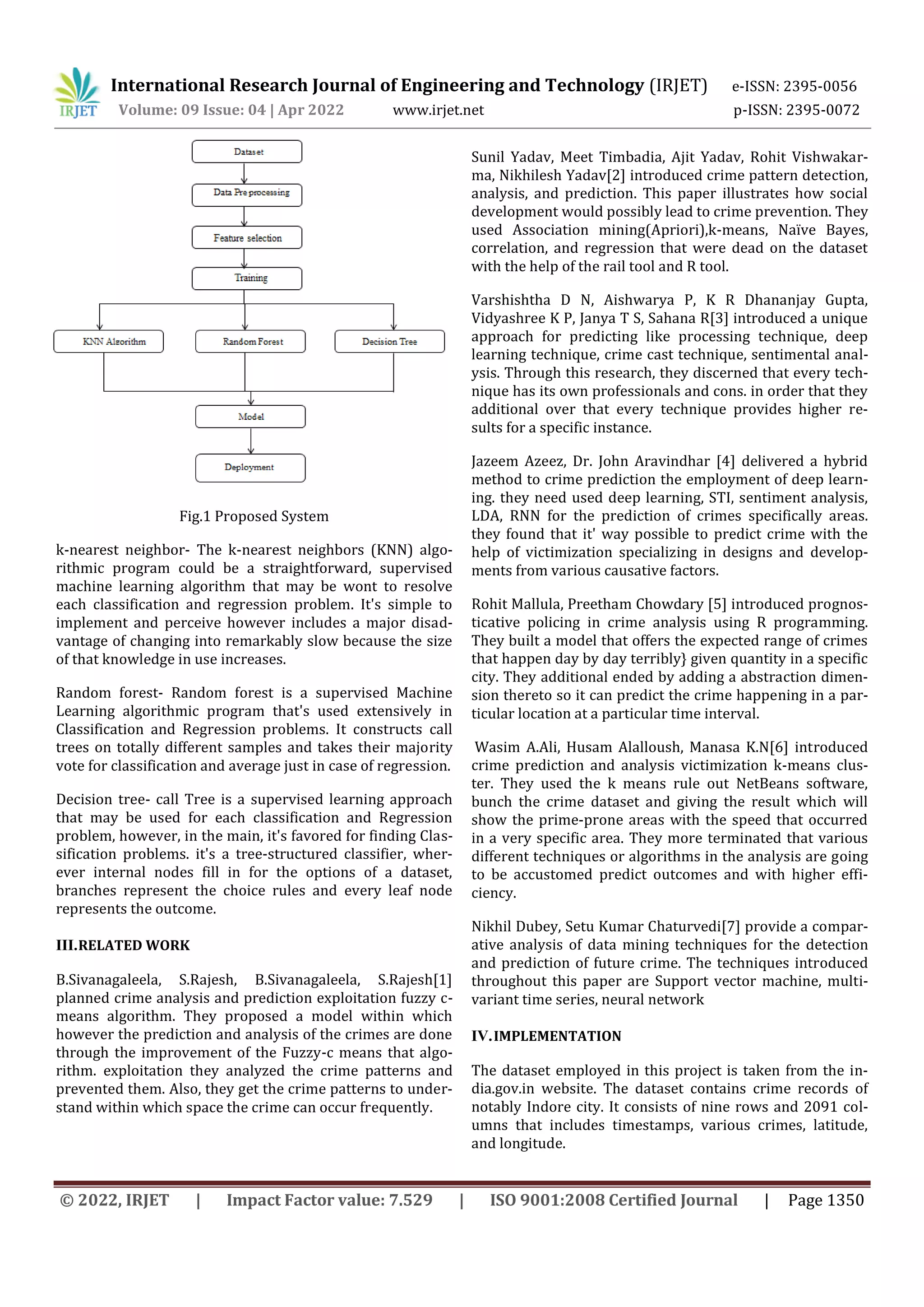 Crime Prediction and Analysis | PDF