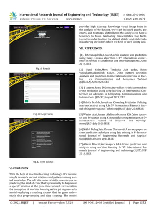 Crime Prediction and Analysis | PDF