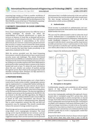 SECURITY IN COULD DATA STORAGE USING SOFT COMPUTING TECHNIQUES AND ELGAMAL CRYPTOSTEM | PDF