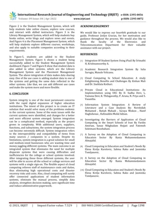 Cloud Computing Based System Integration in Education | PDF