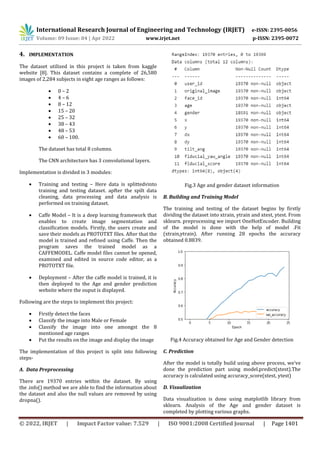 Age and Gender Prediction and Human count | PDF