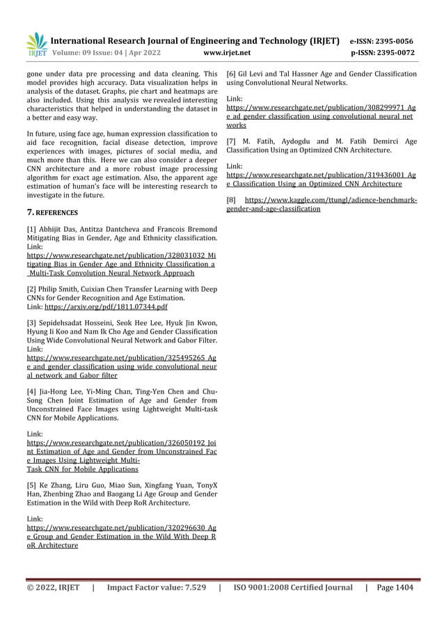 Age and Gender Prediction and Human count | PDF | Social Networking ...