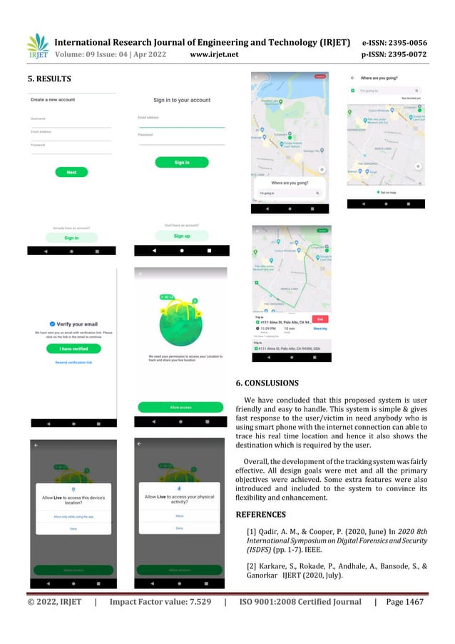 Trip Tracking System | PDF
